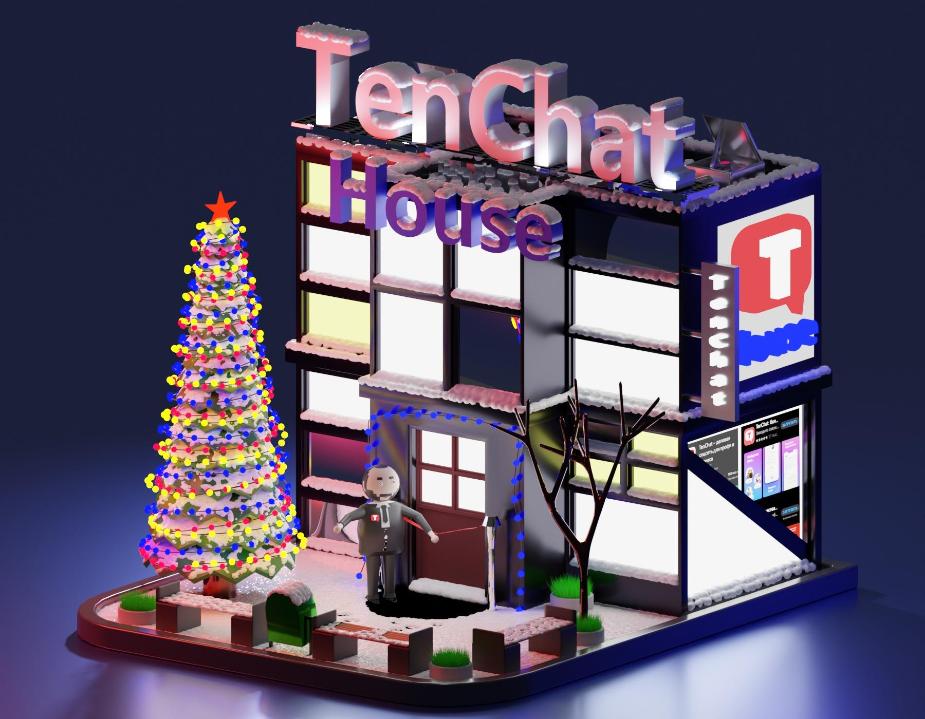 Кейс: TenChat House в Blender 3D — Николай Саламов на TenChat.ru
