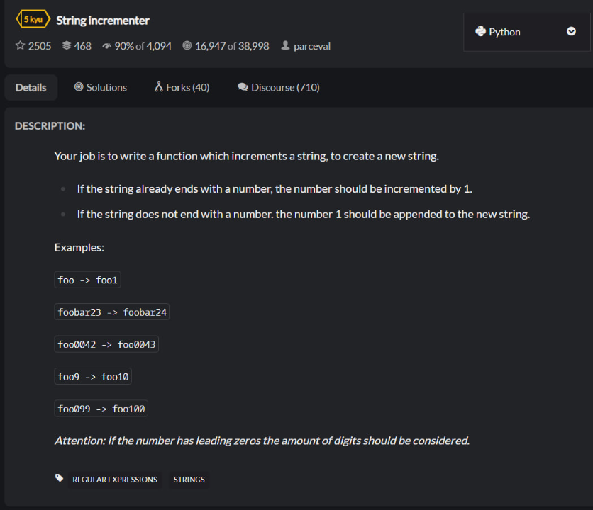 Решаем задачки на code wars — Дмитрий Дашкин на TenChat.ru