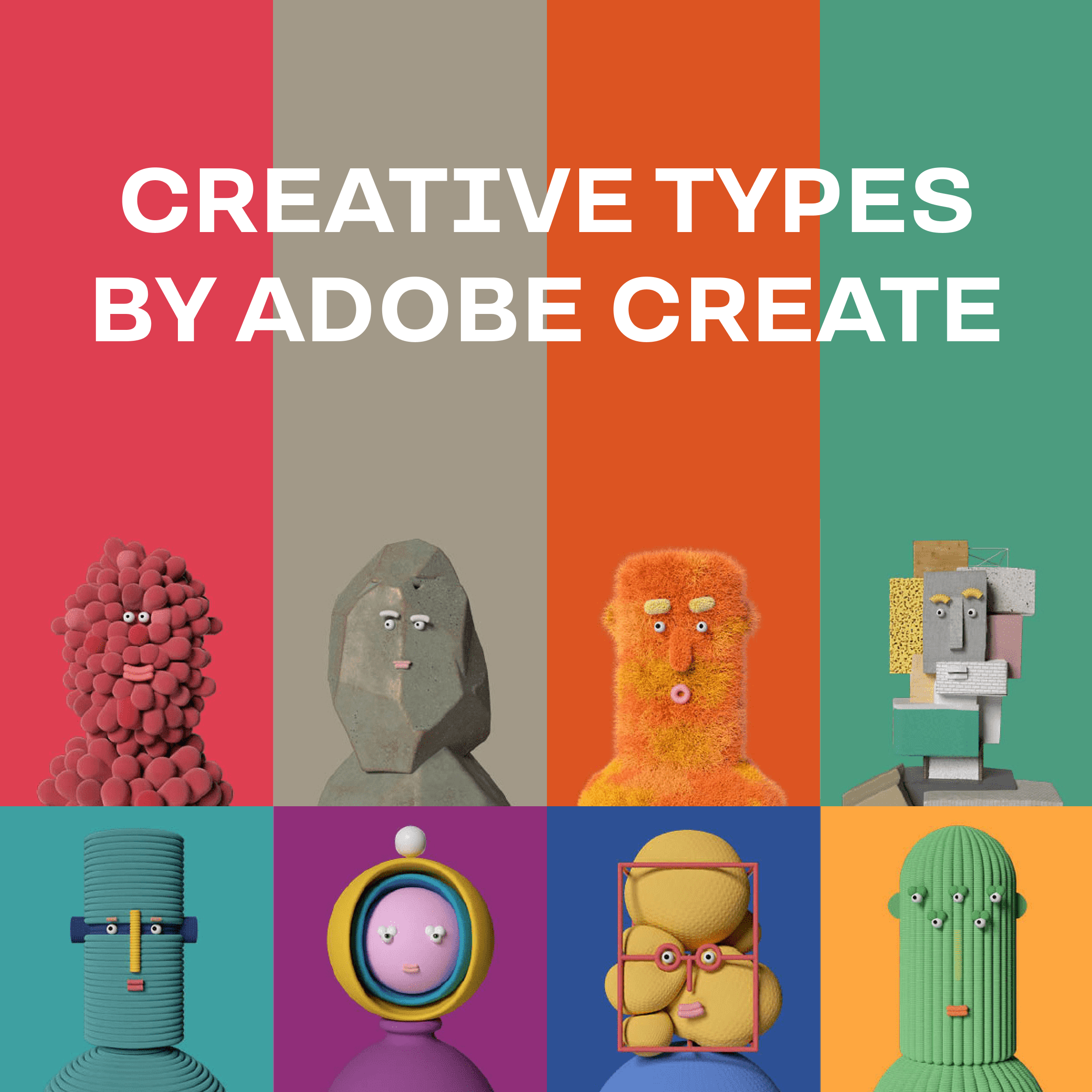 Самый креативный тест на свете. Creative Types — Test from Adobe Create ...