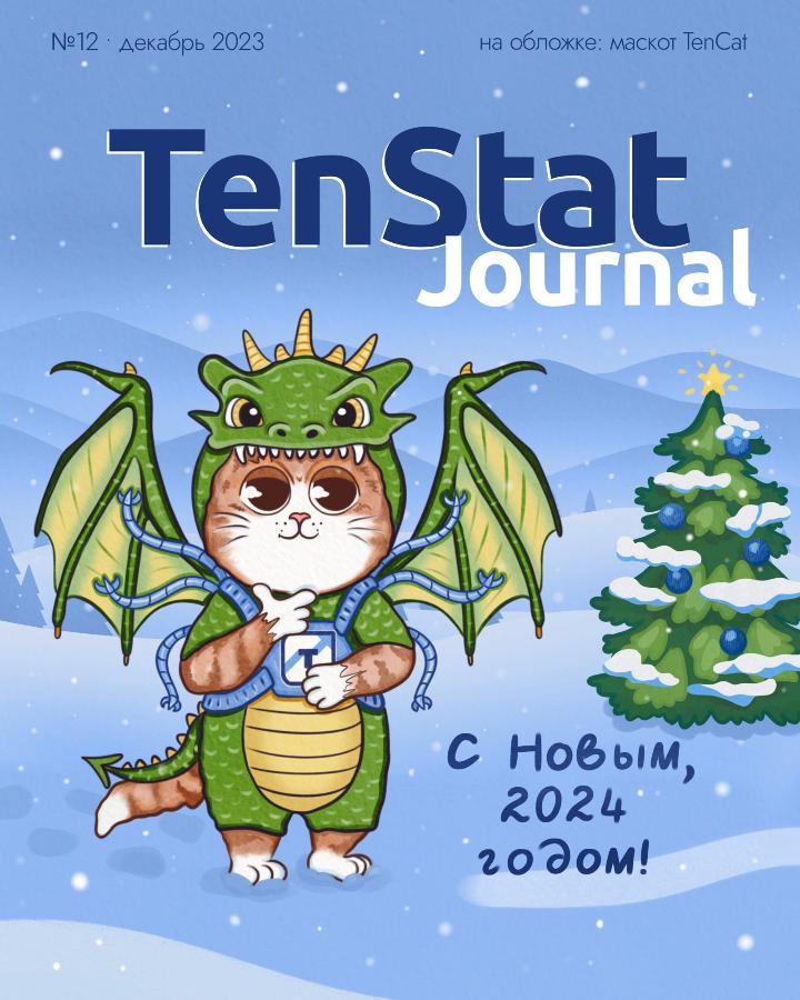 Декабрьский (новогодний) выпуск Журнала — TenStat Journal на TenChat.ru