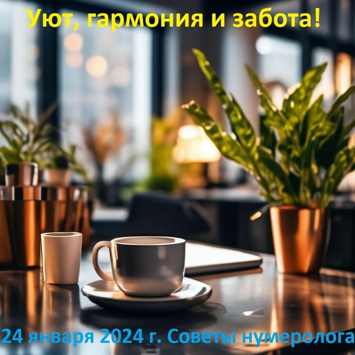 24 января 2024 года. Советы нумеролога. — Андрей Черников на TenChat.ru