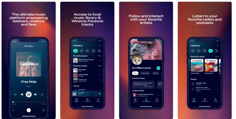 Winamp с нами: на iPhone вышел легендарный плеер — Владимир Федоров на TenChat.ru