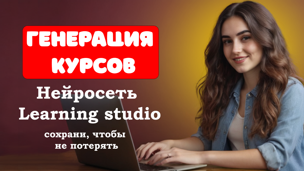 Нейросеть Learning studio генерация курсов на любую тему — Дмитрий Коваленко на TenChat.ru
