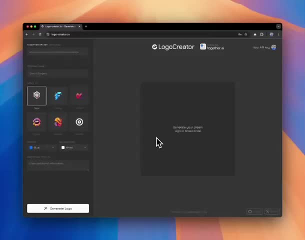 Вышел бесплатный генератор логотипов на базе нейросети Flux Pro 1.1 ...