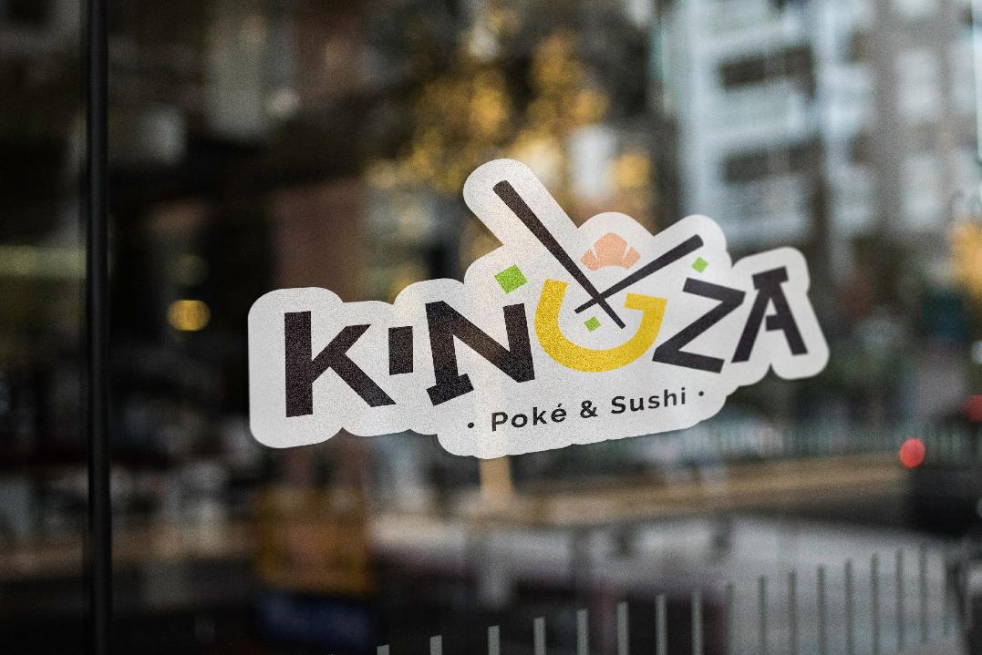Проект: Kingza – логотип для Poké & Sushi с королевским акцентом — Farid Aliyev на TenChat.ru