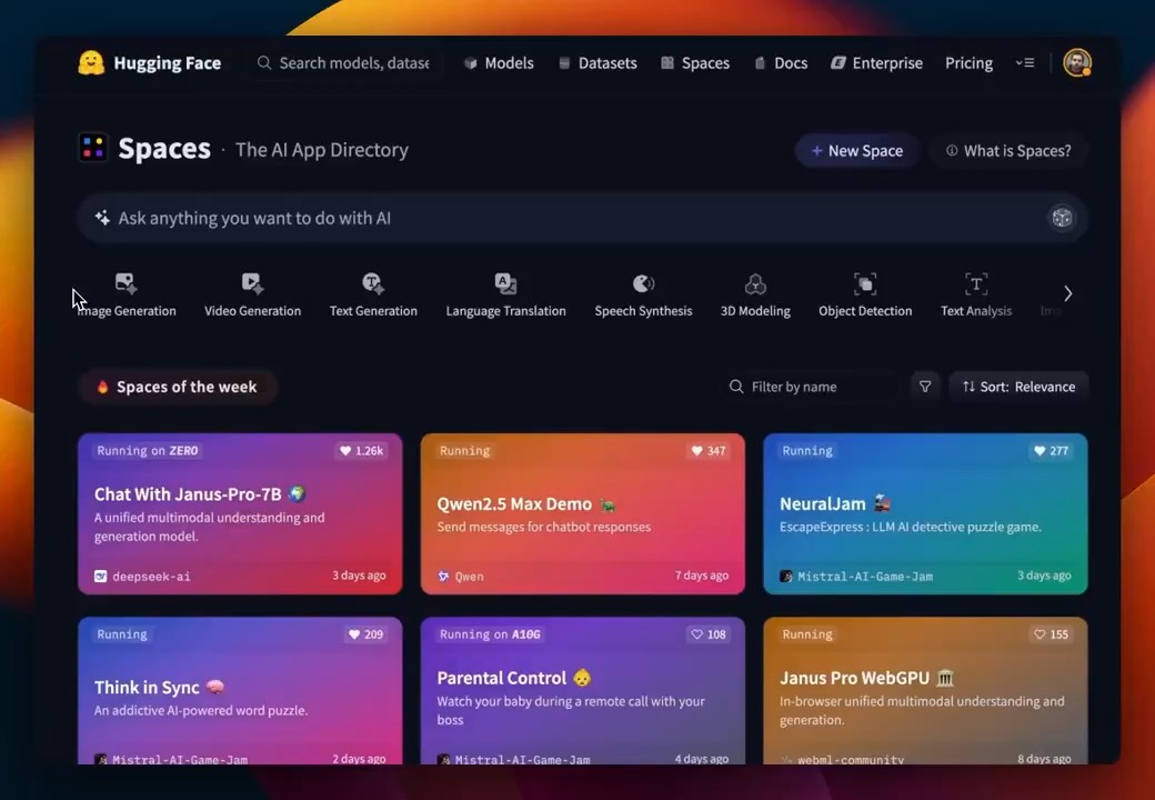 ⚡️Платформа Hugging Face предоставляет большую библиотеку нейросетевых моделей 🤖 — Николай ...