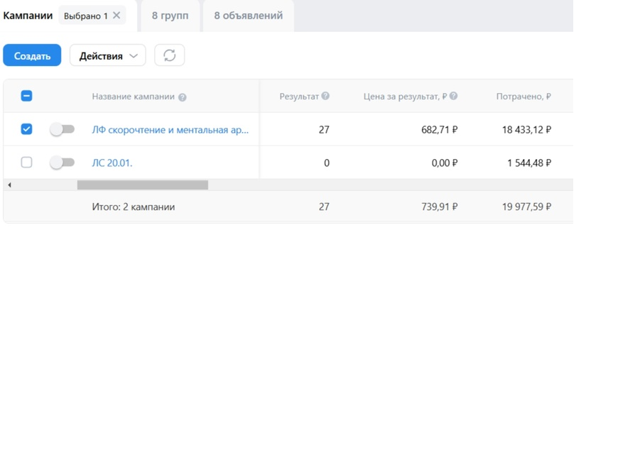 Кейс: Заполнили школу скорочтения на месяц вперед. За месяц 27 заявок по 682 руб — Валентина ...
