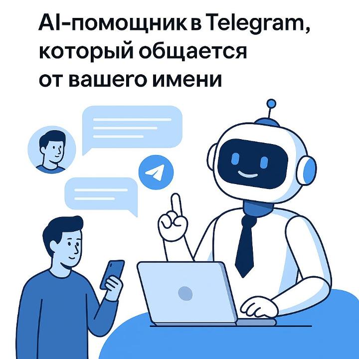 AI-помощник в Telegram, который общается от вашего имени — Владимир Несудимов на TenChat.ru