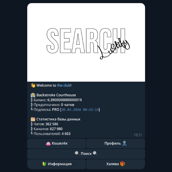 Как выполнить поиск чатов и каналов по крупнейшему каталогу Telegram. Бот поиска — Lustify Shop ...