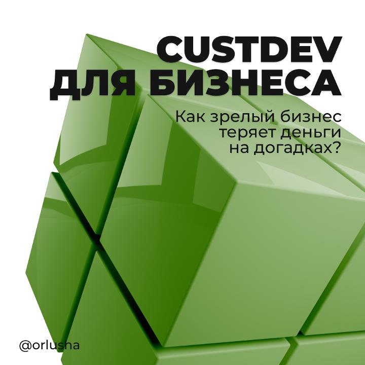 Зачем проводить custdev, если вы и так знаете, что нужно клиентам? — Люда Орлова на TenChat.ru
