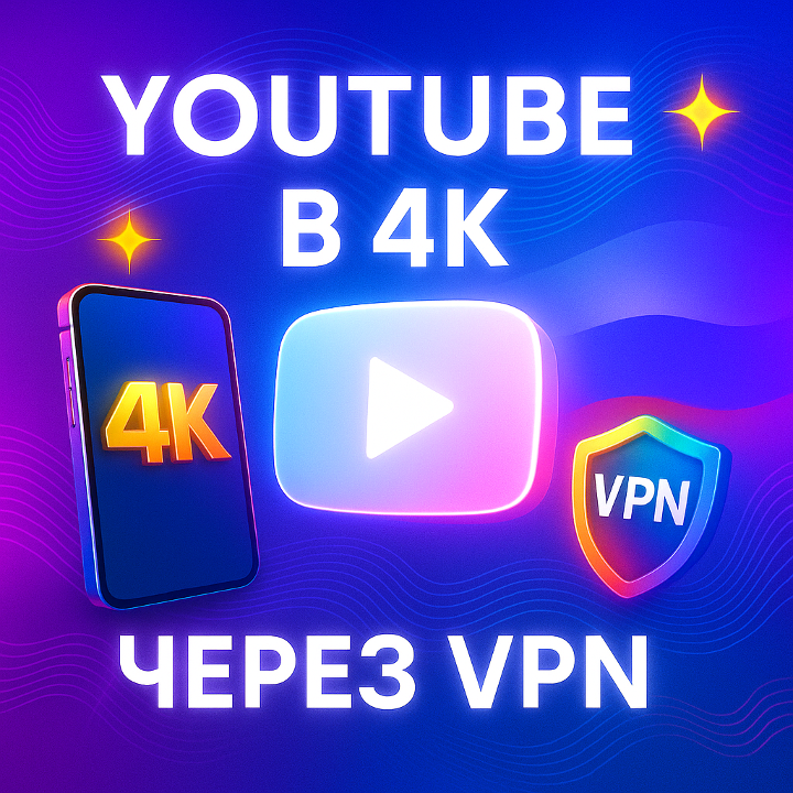 Как смотреть YouTube в 4K через VPN — настройка качества (25.06.25 ...