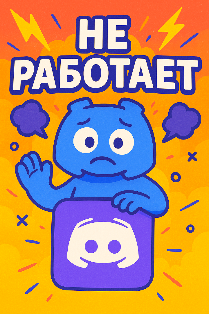Не работает Discord в июне 2025? 10 быстрых решений 13.07.2025 — Полина Иванова на TenChat.ru
