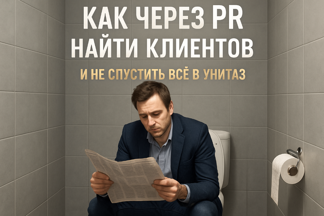 Как через PR найти клиентов и не спустить всё в унитаз? — Алексей Чернышов на TenChat.ru
