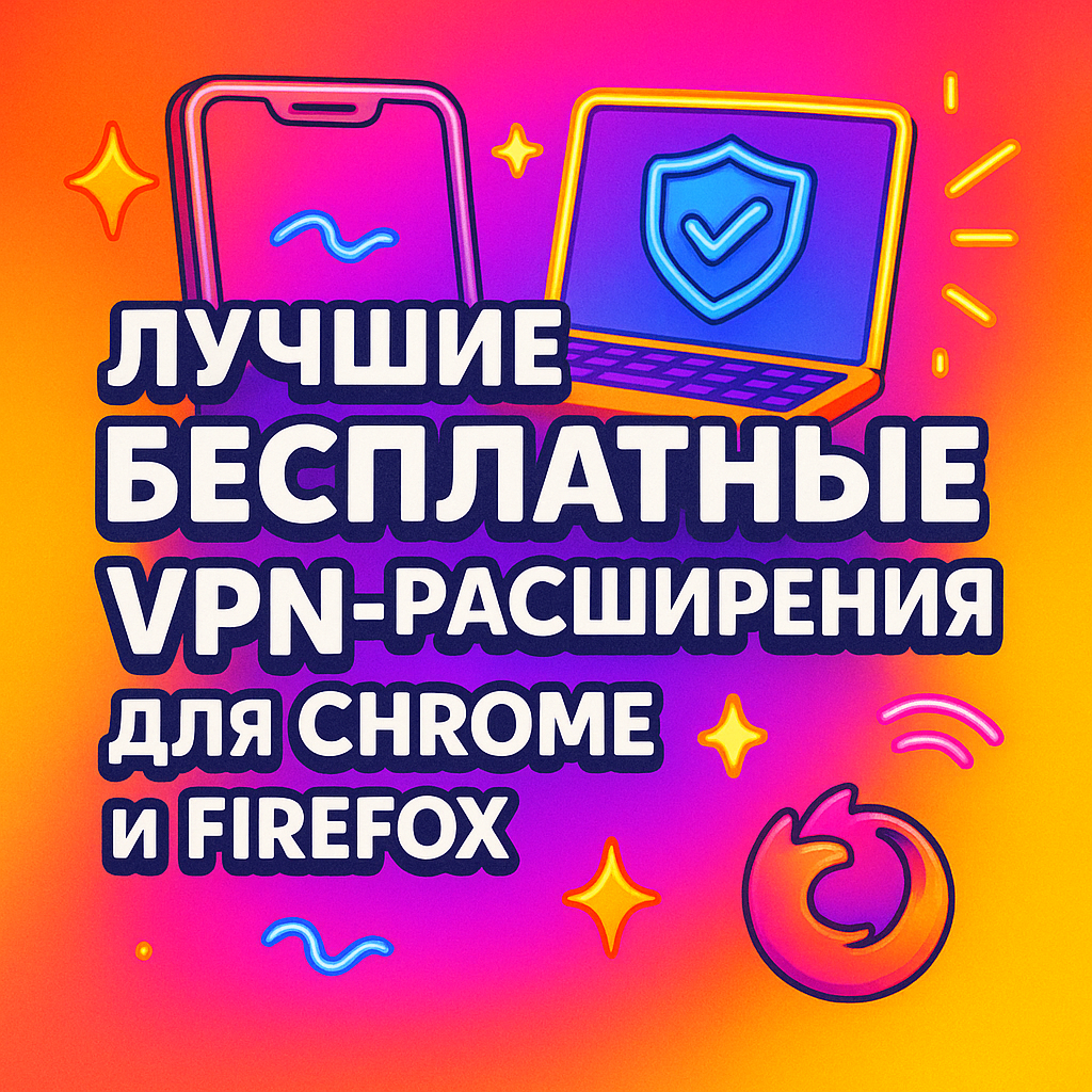 5 лучших бесплатных VPN-расширений для Chrome и Firefox в сентябре 2025 17.09.2025 — Александра ...
