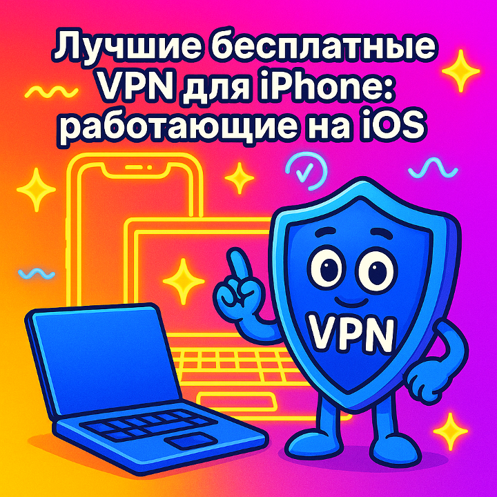 10 лучших бесплатных VPN для iPhone на 23.09.2025 год: работающие на iOS — Александра Маркова на ...