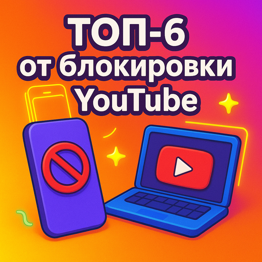 ТОП-6 способов обойти блокировку YouTube 16.10.2025 — Александра ...