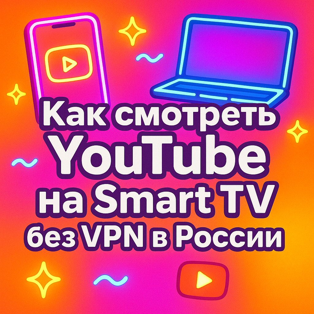 Как смотреть YouTube на Smart TV без VPN в России 18.10.2025 ...