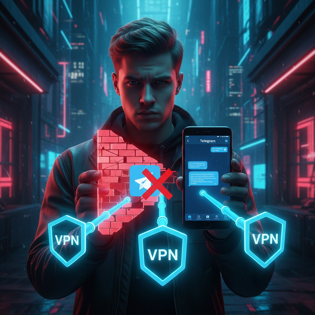 Почему Телеграм не работает в России 25 октября 2025: ТОП-3 VPN для обхода — Олег Комаров на ...