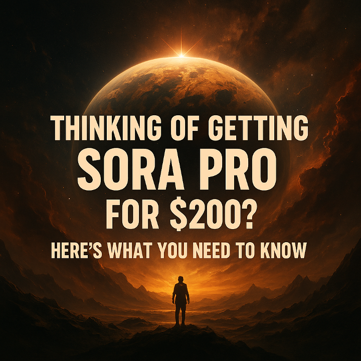 Думаете подключать Sora Pro за $200? — Артем Галаманжук на TenChat.ru