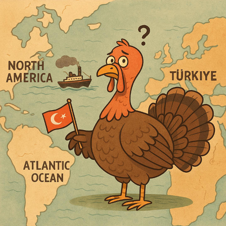 Почему «индейка» стала «Турцией» (turkey) — Сергей Шебанов на TenChat.ru