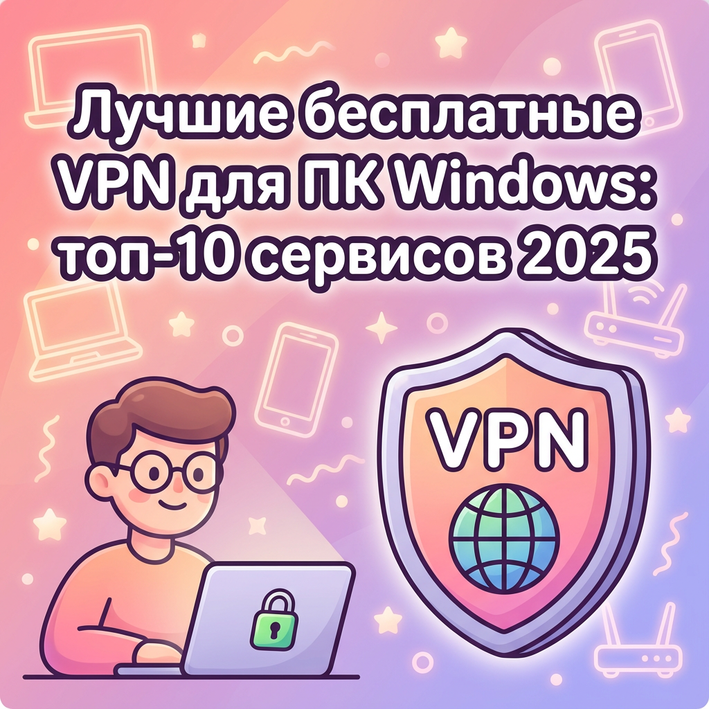 Лучшие бесплатные VPN для ПК Windows: топ-10 сервисов 10.12.2025 — Ольга Ретюнских на TenChat.ru