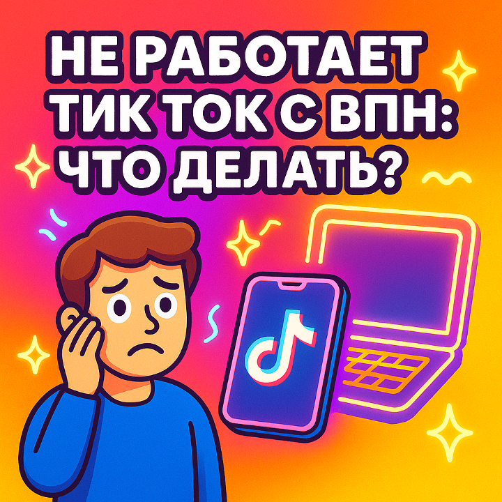 Не работает Тик Ток с ВПН: что делать? 18.12.2025 — Ильвира Китова на TenChat.ru