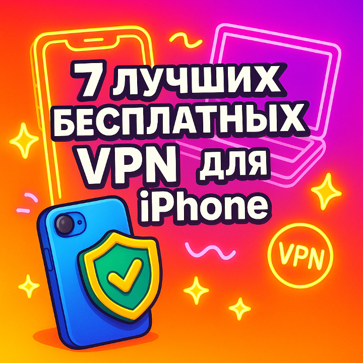 ТОП-7 лучших бесплатных VPN для iPhone 26.12.2025: работают на iOS ...