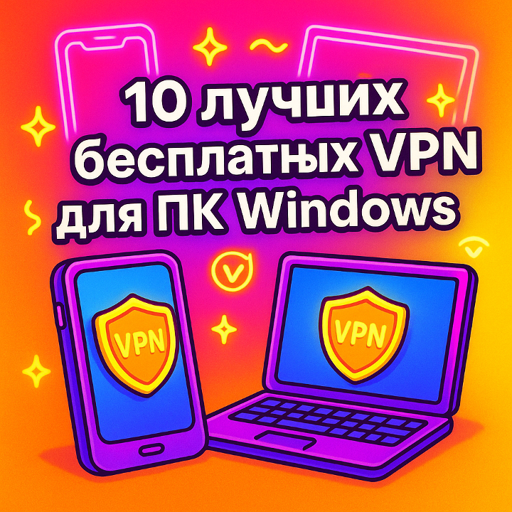 10 лучших бесплатных VPN для ПК Windows 26.12.2025 — Максим Рубцов на ...