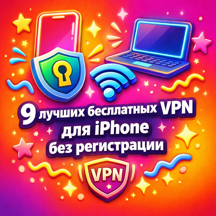 9 лучших бесплатных VPN для iPhone без регистрации 03.01.2026 — Максим Рубцов на TenChat.ru