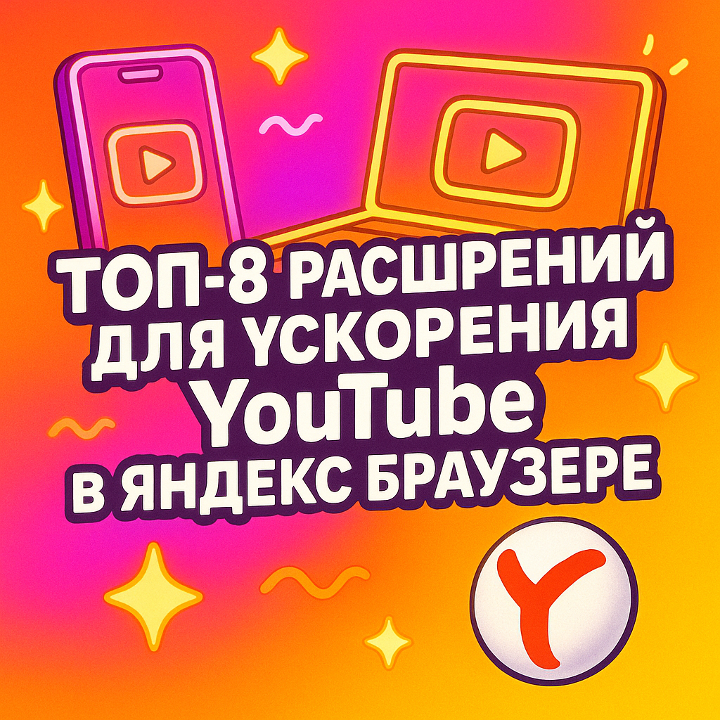 ТОП-8 расширений для ускорения YouTube в Яндекс Браузере — 01.02.2026 ...